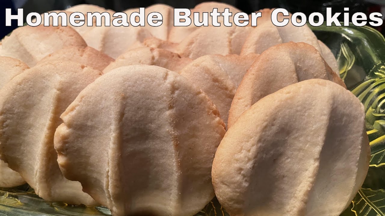 Homemade Butter Cookies (Reloaded) | Plus Flavored Cookie Ideas - YouTube