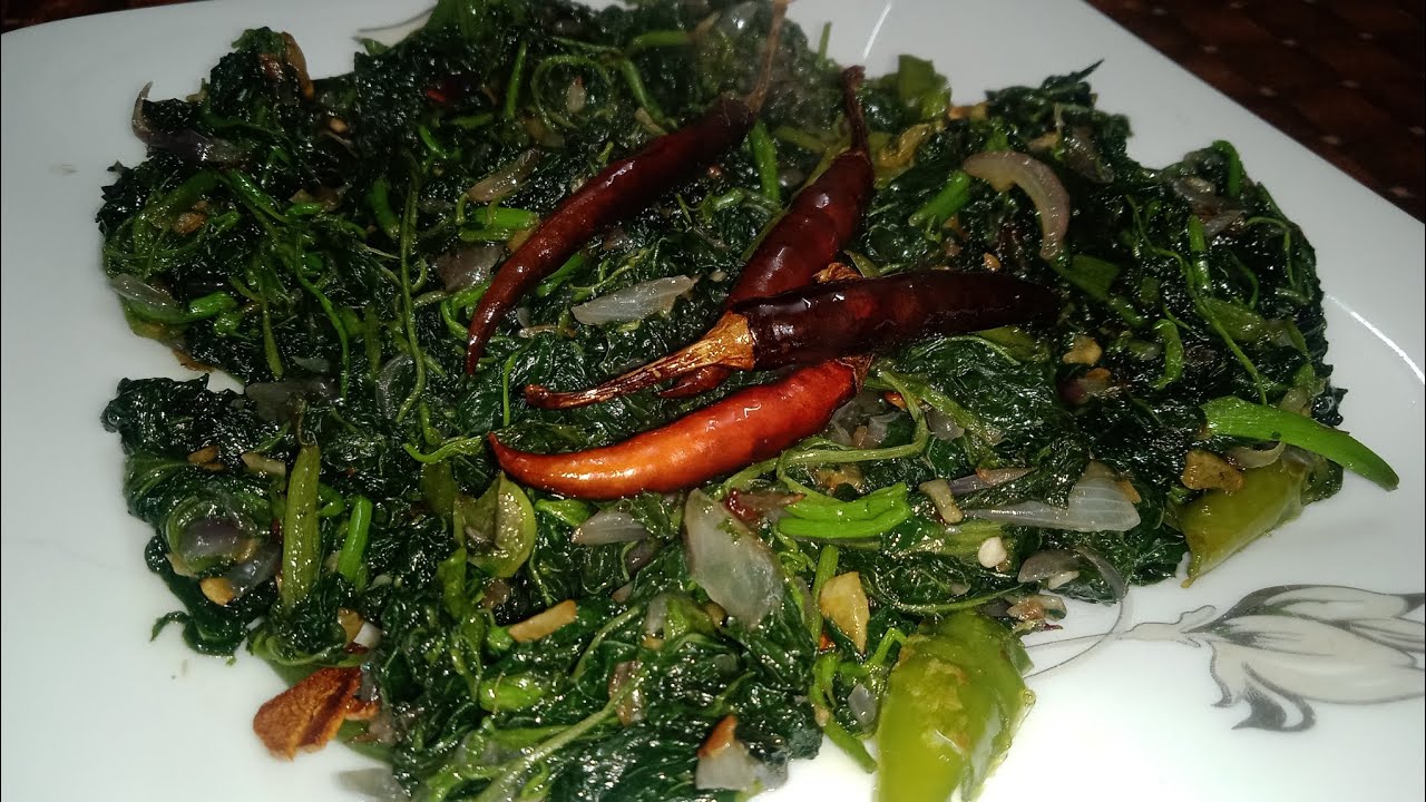 ডাটার শাক ভাজি রেসিপি | Data Shak Recipe | Bangladeshi Vlogger Rowshan ...