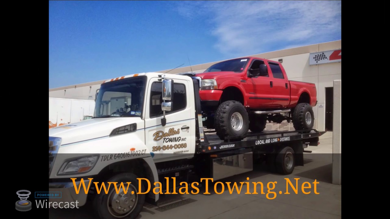 Dallas Towing-Towing Dallas-Towing Company-Roadside Assistance - YouTube