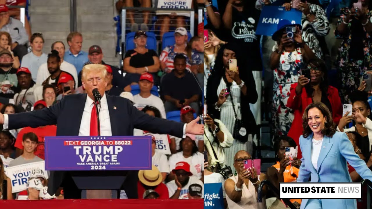 ELECTION 2024: Harris vs Trump: The Battle for the White House ...