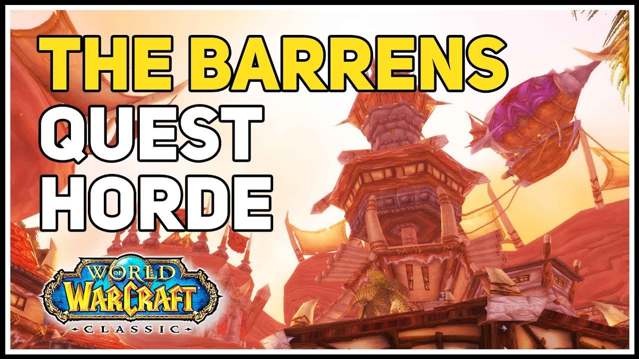 The Stagnant Oasis Quest WoW Classic - YouTube