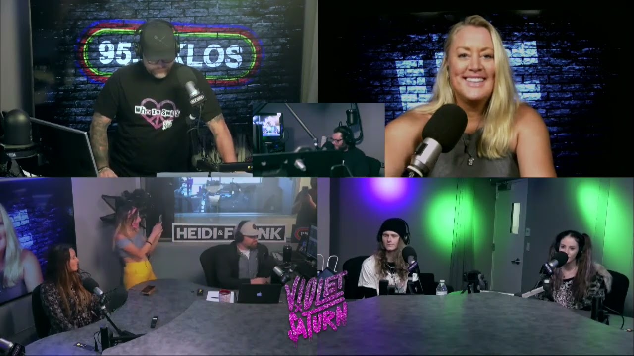 Violet Saturn Premieres New Song "Who Is She" on Heidi & Frank - YouTube