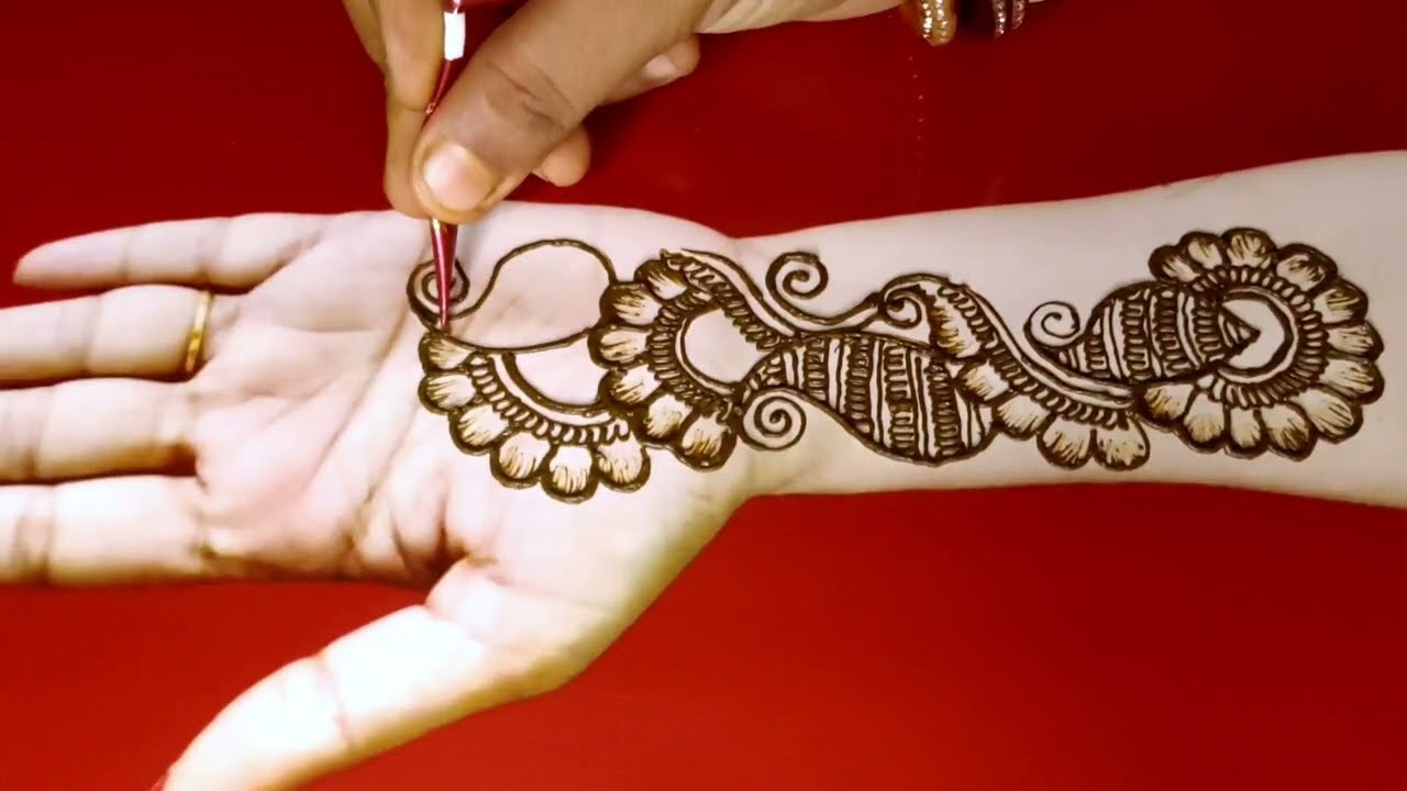 new Arabic mehndi designll latest mehndi designll @Mehndi Corner @aaru ...