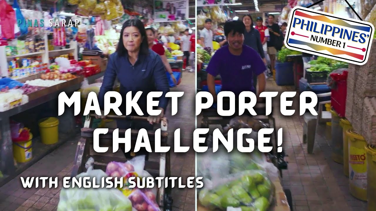 Market Porter Challenge with Kara David and Empoy! (with English subs ...