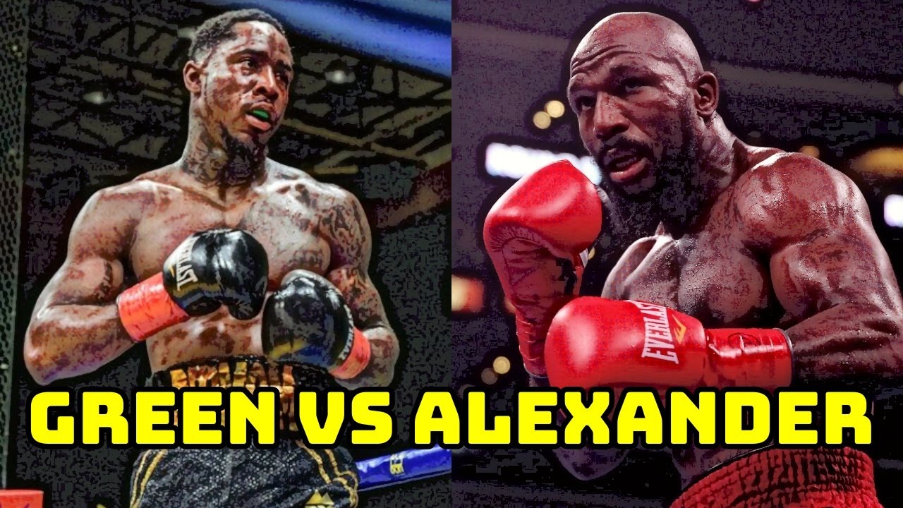IAN GREEN VS VAUGHN ALEXANDER A REAL MIDDLEWEIGHT TEST &THE RETURN OF ...