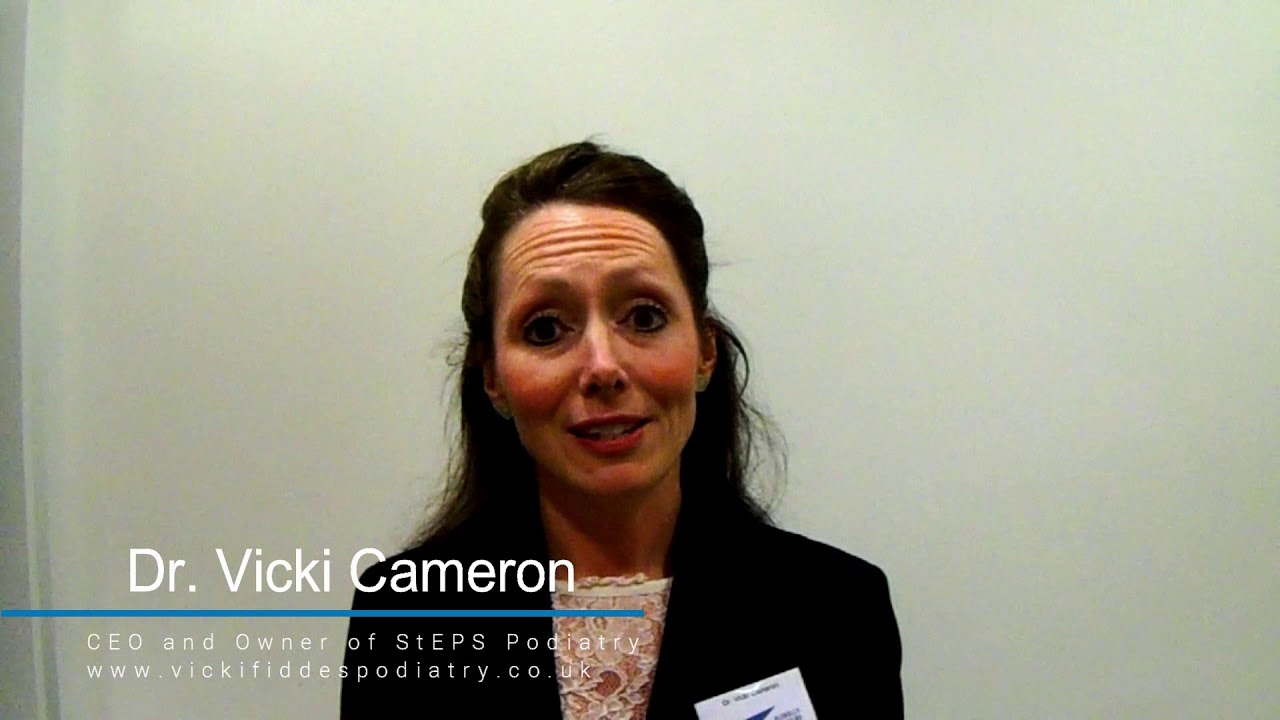 Dr Vicki Cameron, Owner & CEO of StEPS Podiatry - YouTube