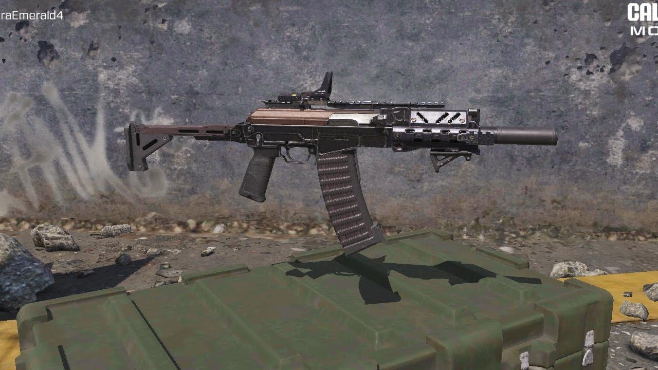 RUS-79U SMG rifle cranked gameplay - CODM - YouTube