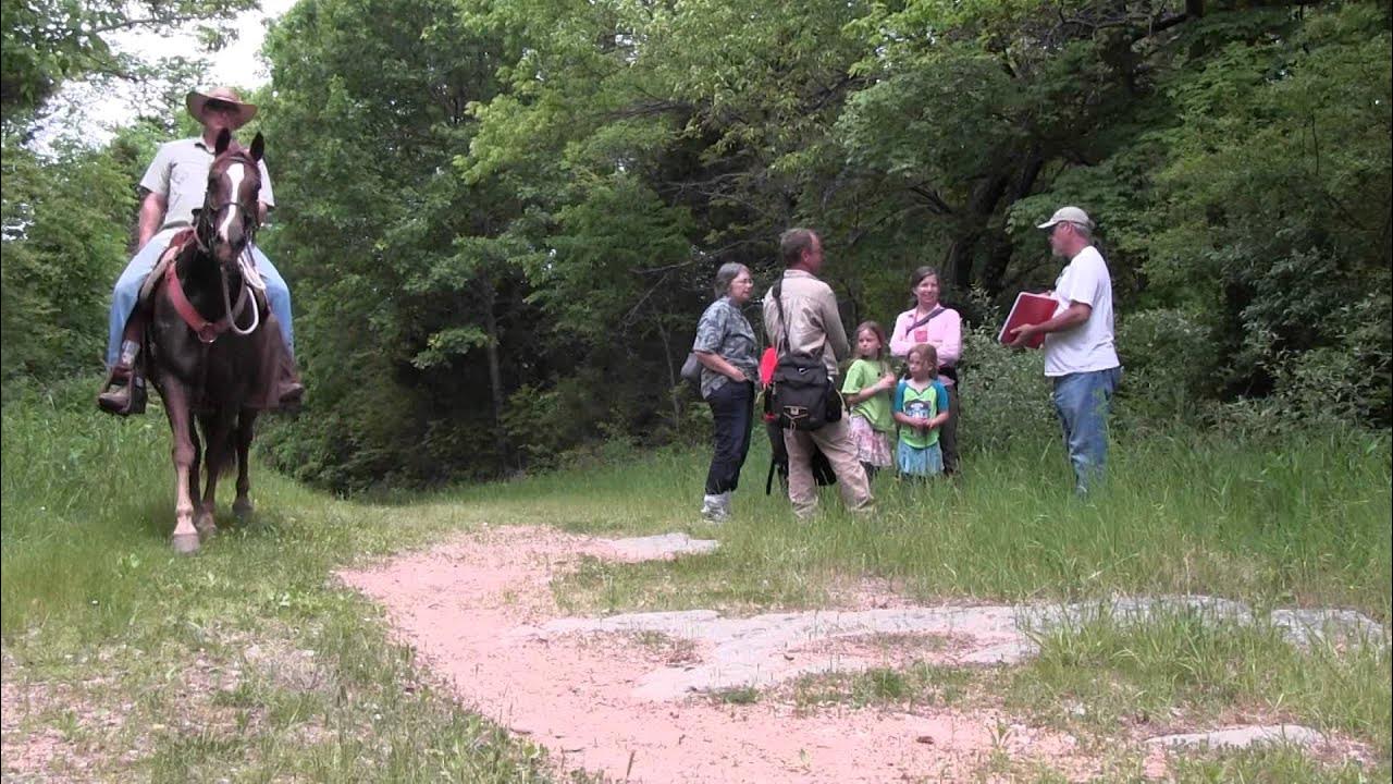 Cherokee journey marked on rediscovered Trail of Tears segment - YouTube