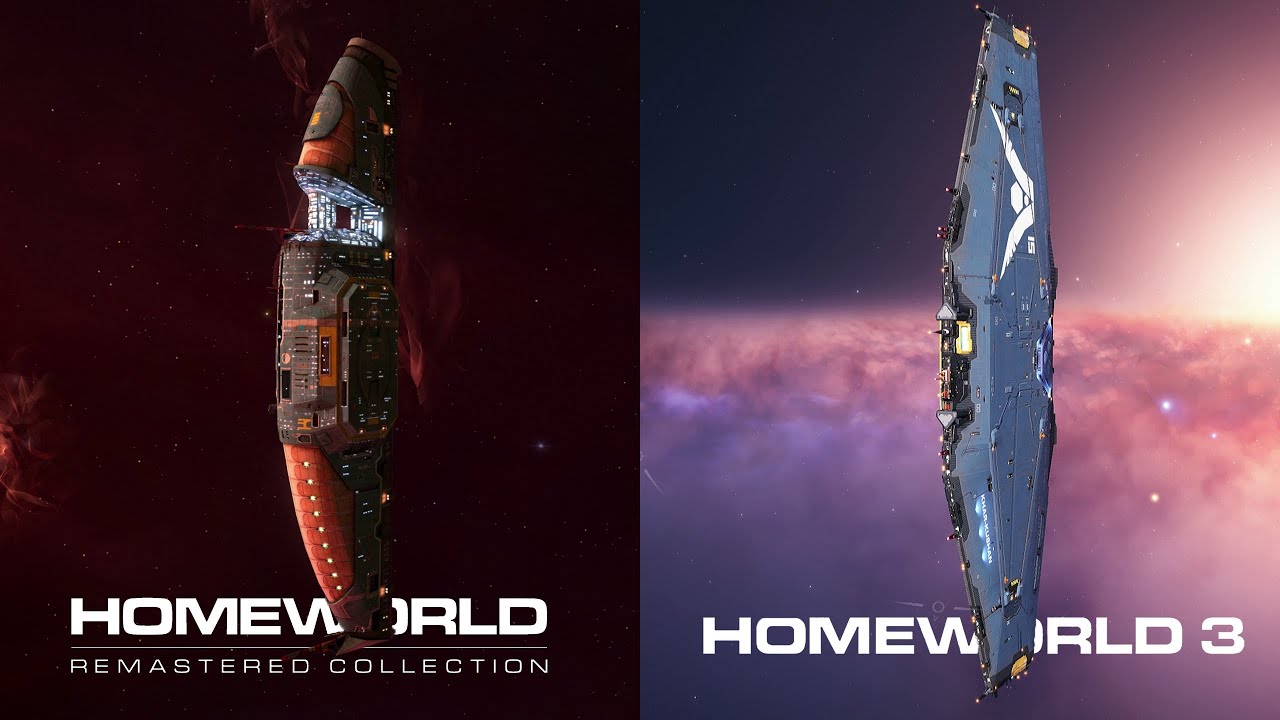 Homeworld 3 vs Homeworld Remastered | Design & Visual Comparison x ...
