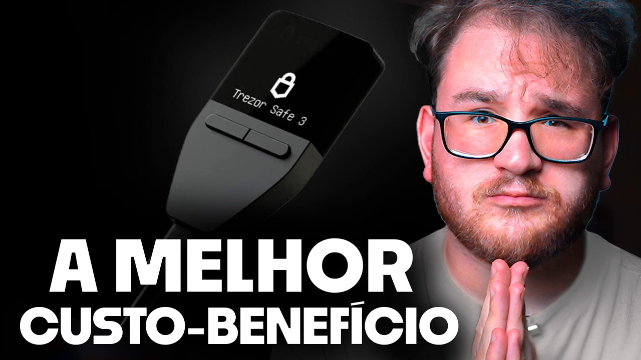 Unboxing Trezor Safe 3 - A MELHOR Carteira Cold Wallet CUSTO-BENEFÍCIO de criptomoedas! - YouTube