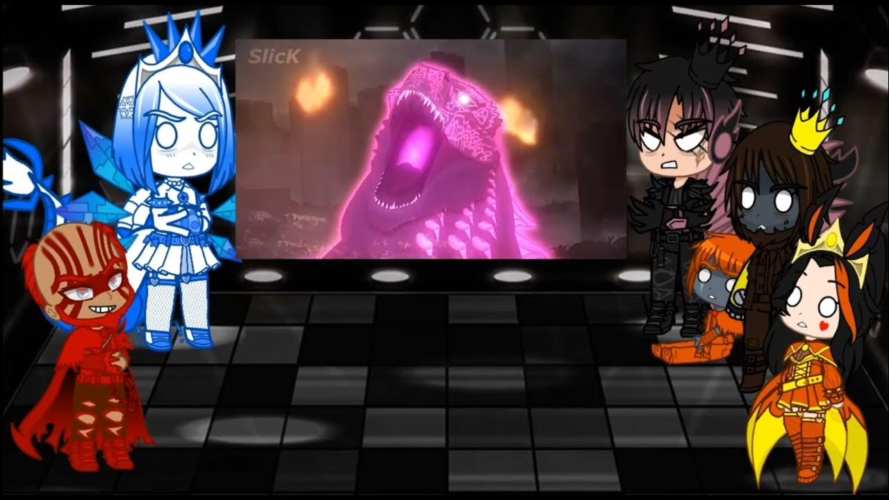 MV Kaijus reagindo ao Supercharged Evolved Godzilla VS Thermonuclear Godzilla/Gacha Nebula ...