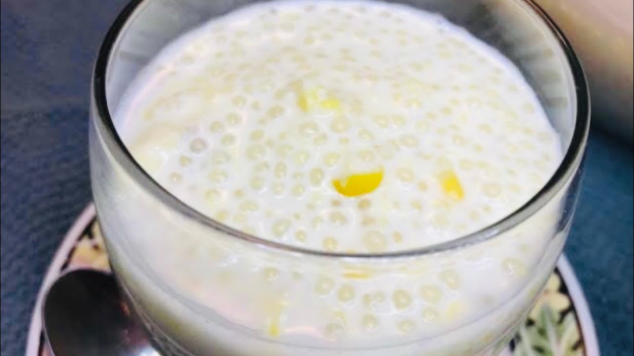 SAGO SALAD recipe - YouTube