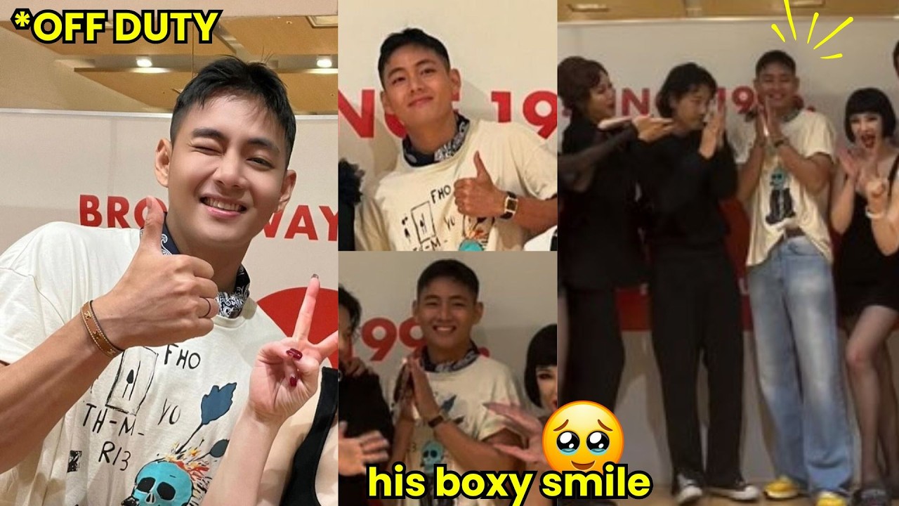 WE GOT TAEHYUNG UPDATE WITH HIS BOXY SMILE😭💕 BTS V and Park Hyoshin ...