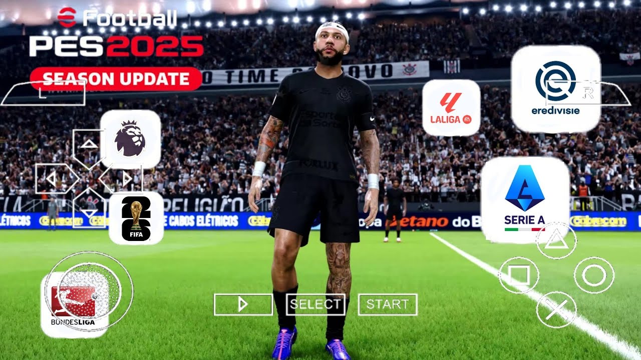 efootball PES 24/25 GRÁFICOS HD, ELENCOS ATUALIZADOS, NOVAS TEXTURAS ...