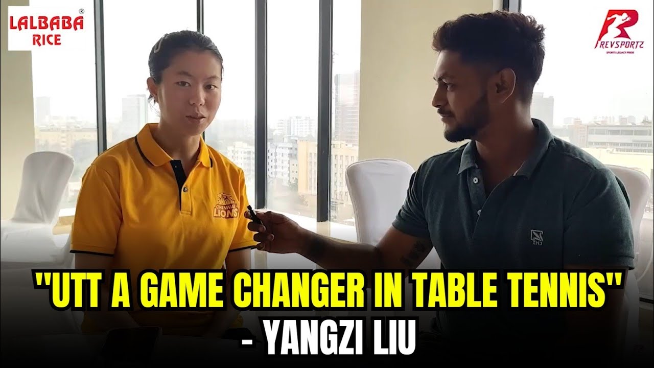 'UTT a game changer in table tennis': Yangzi Liu | Interview - YouTube