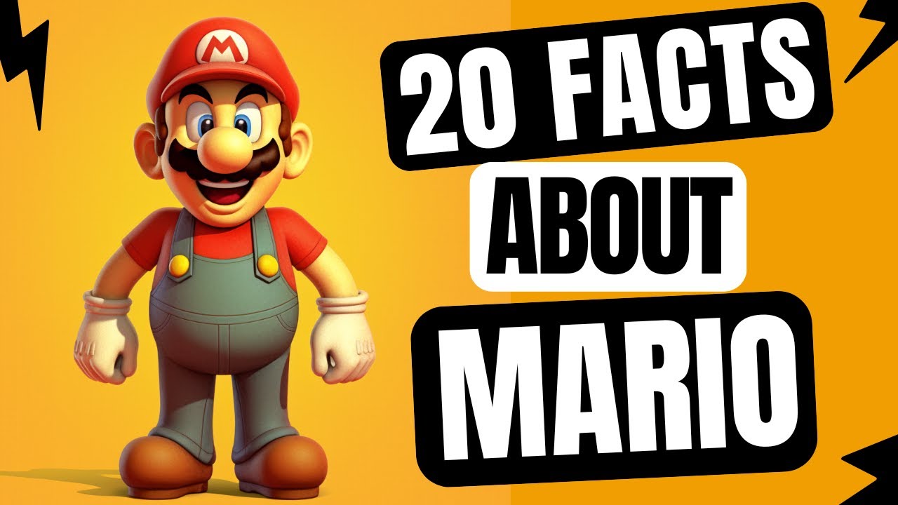 20 Little-Known Facts About Mario, the Legendary Video Game Character ...