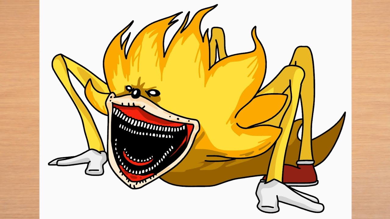 Como dibujar a Super Sonic Tapes - YouTube