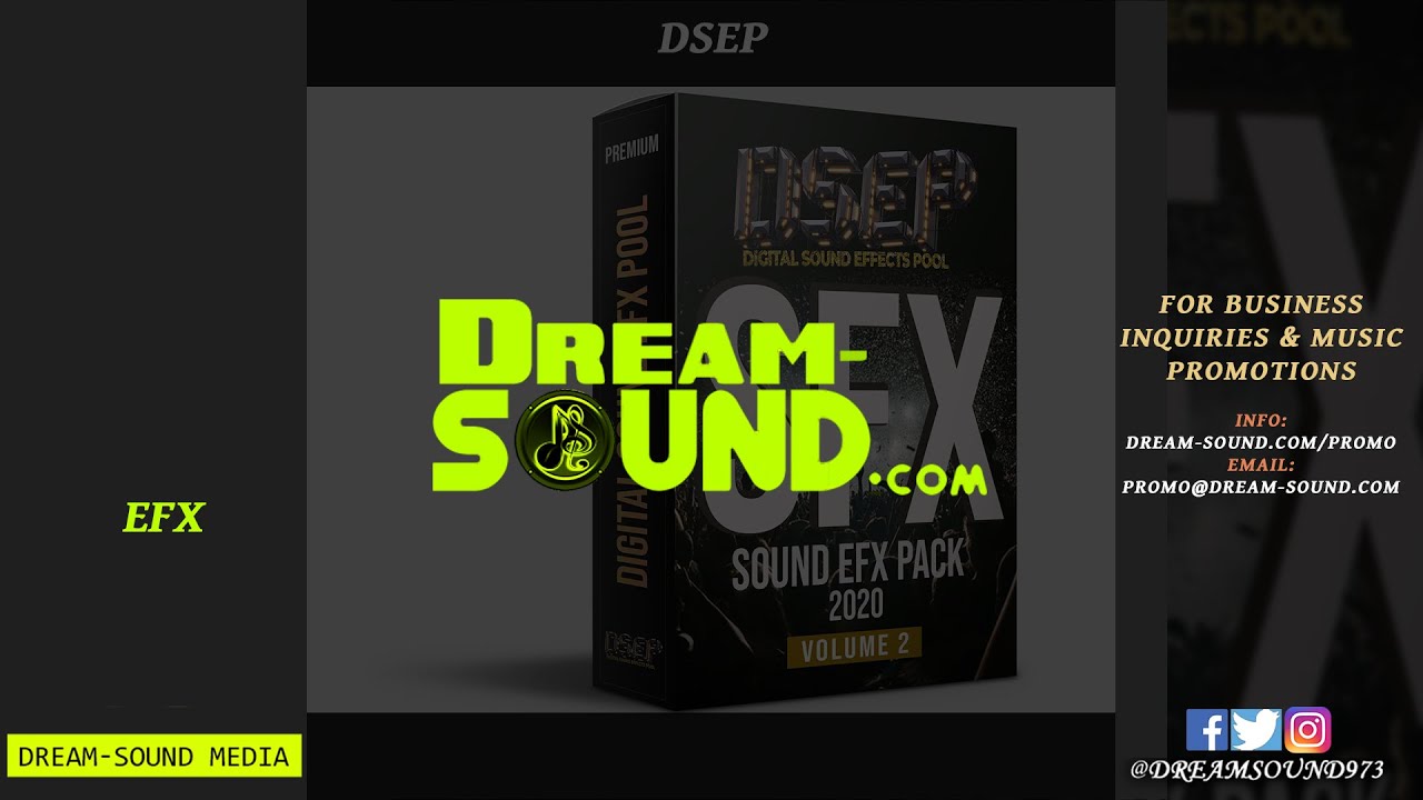 DSEP - Sound Efx Pack Vol. 2 (EFX 2020) - YouTube