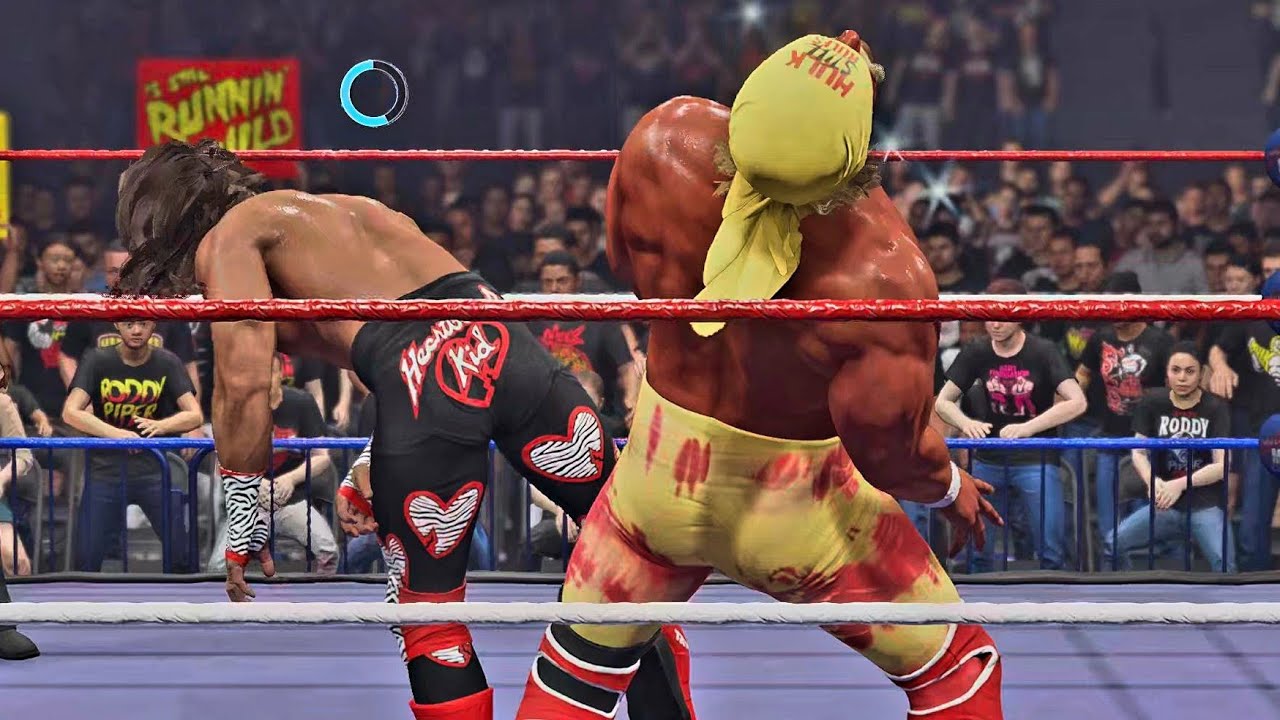 WWE 2K24 SHAWN MICHAELS VS HULK HOGAN HBK TAKES HOGANS HEAD OFF ...