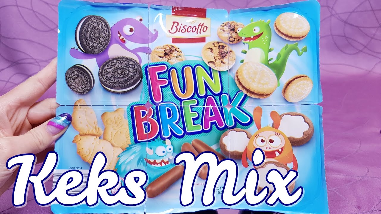 Keks Mix für Kinder 🍪 "Fun Break" Kekse von Biscotto / Aldi Nord im ...