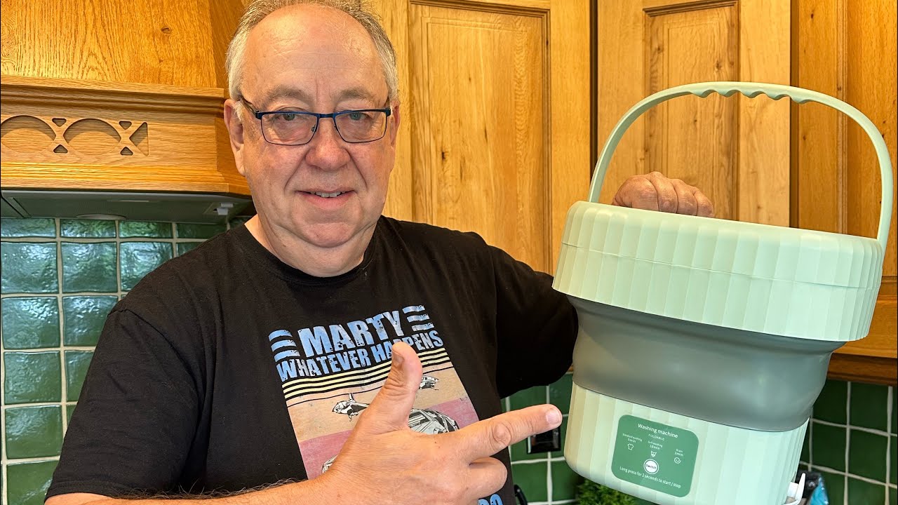 Is Temu mini folding washing machine bucket worth the $4. Currently 90% ...
