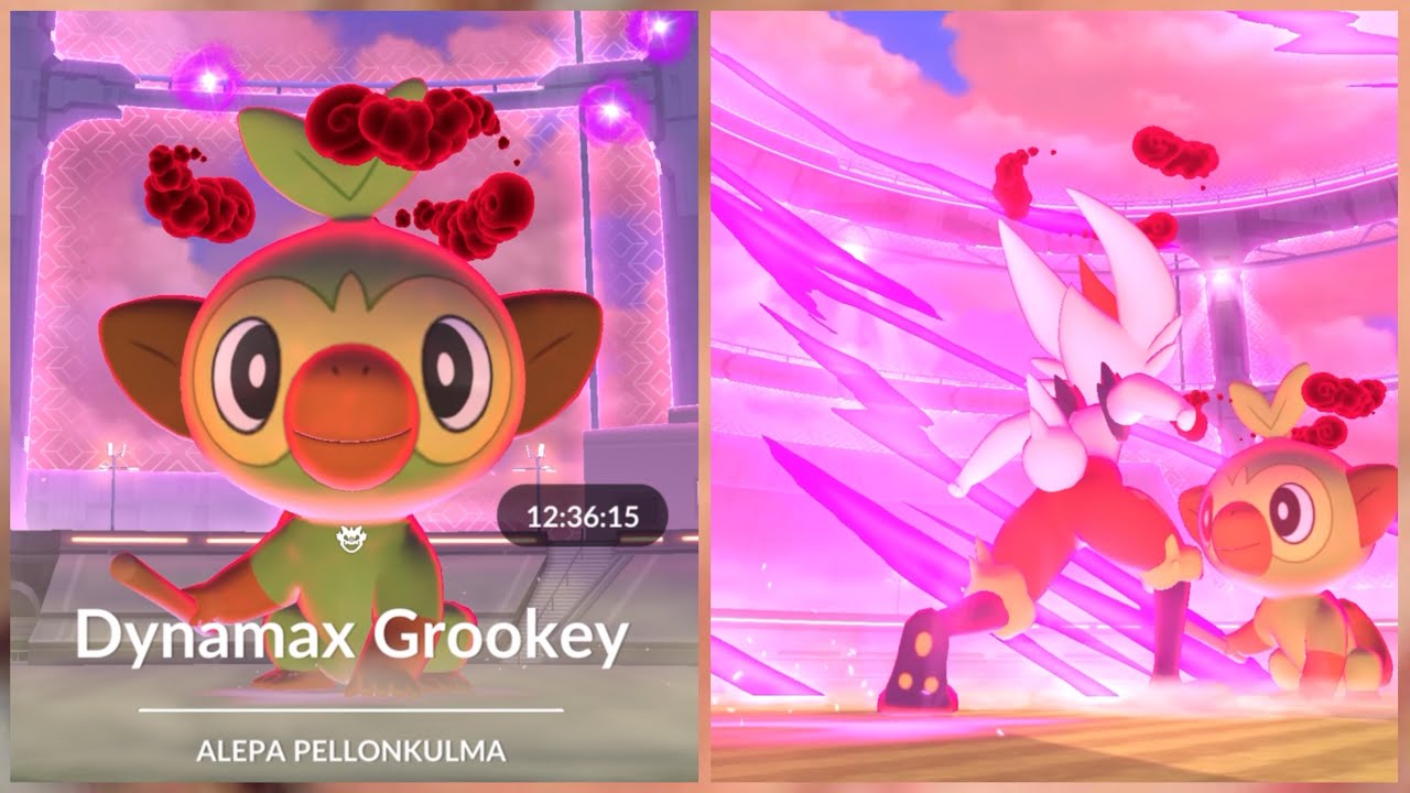 Pokemon GO - Max Battle - Dynamax Grookey (iPhone 15 Pro Max) Pokémon ...