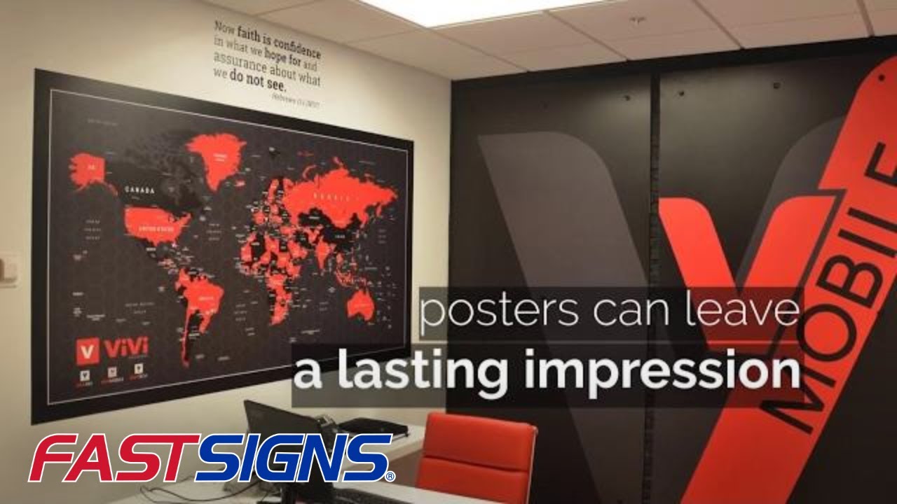 Create a Visual Experience with Impactful Posters | FASTSIGNS® - YouTube