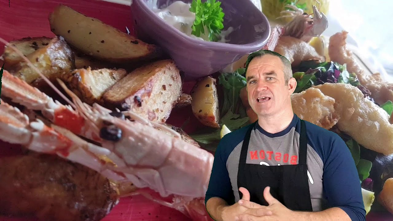 Irish Shrimp Scampi , beer battered shrimp - YouTube