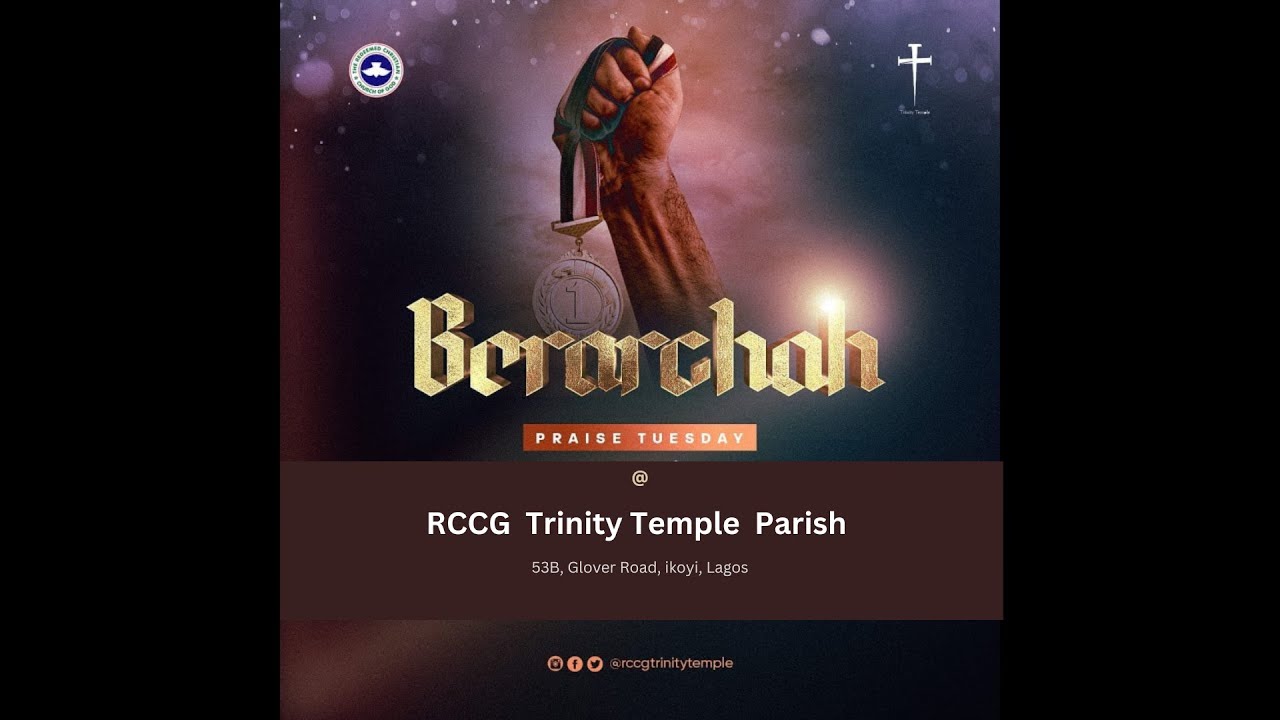 RCCG TRINITY TEMPLE PARISH - Berachah Service - 2nd April 2024 - YouTube