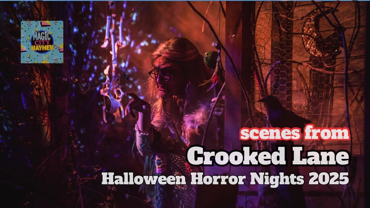 Crooked Lane Montage From Halloween Horror Nights 2025 - YouTube