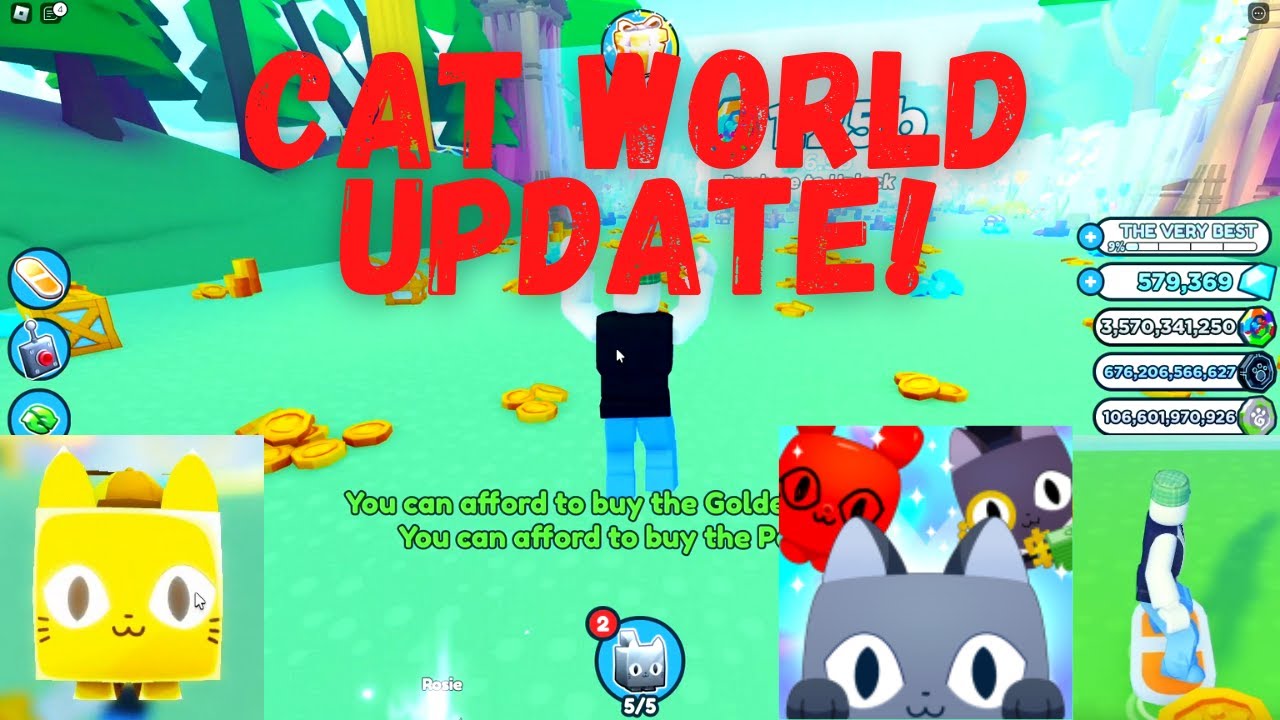 THE PET SIMULATOR X CAT WORLD UPDATE IS FINALLY HERE!! (Roblox) - YouTube