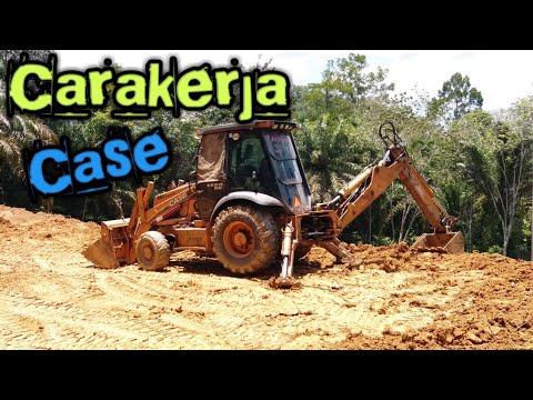 Cara Kerja Jentera Berat Case Meratakan Tanah - YouTube