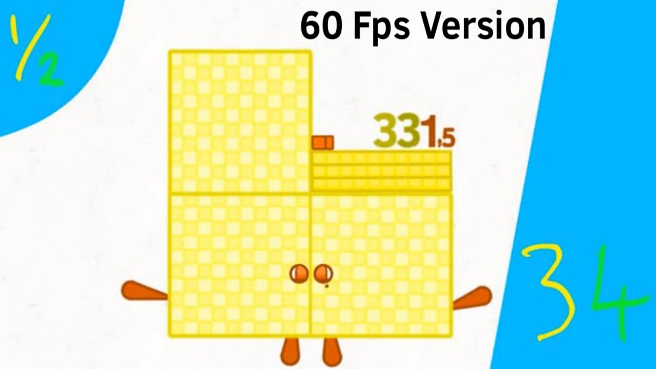 Banda Numberblocks 34 (½) [60 Fps] - YouTube