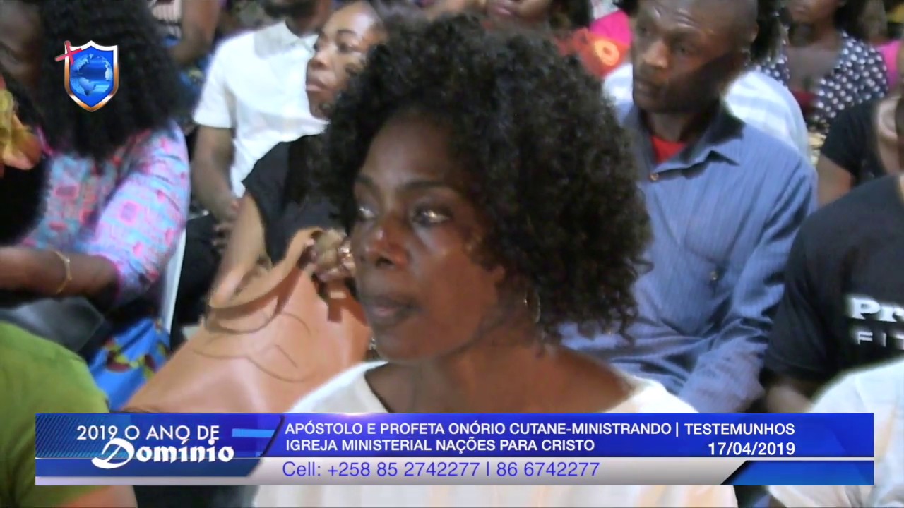 Hora dos Testemunhos | Apóstolo Onório Cutane - YouTube