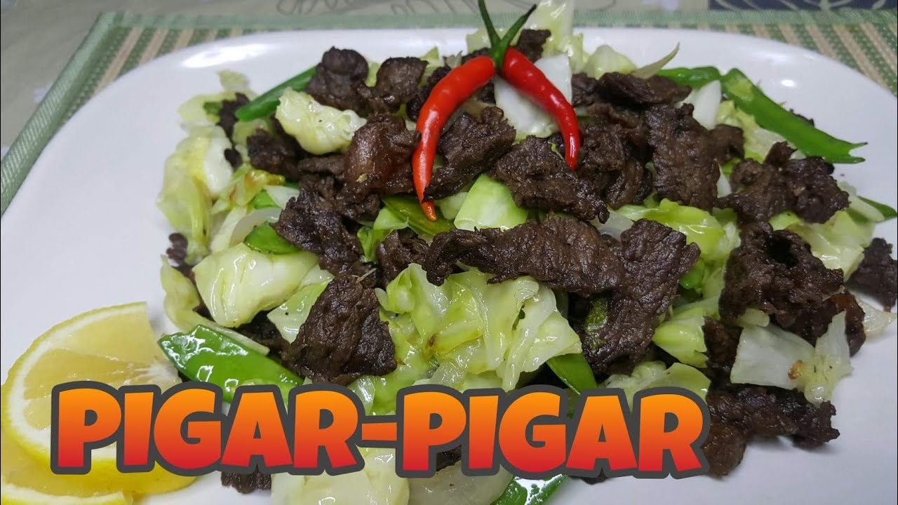 HOW TO COOK PIGAR-PIGAR (BEEF) OUR OWN VERSION - YouTube