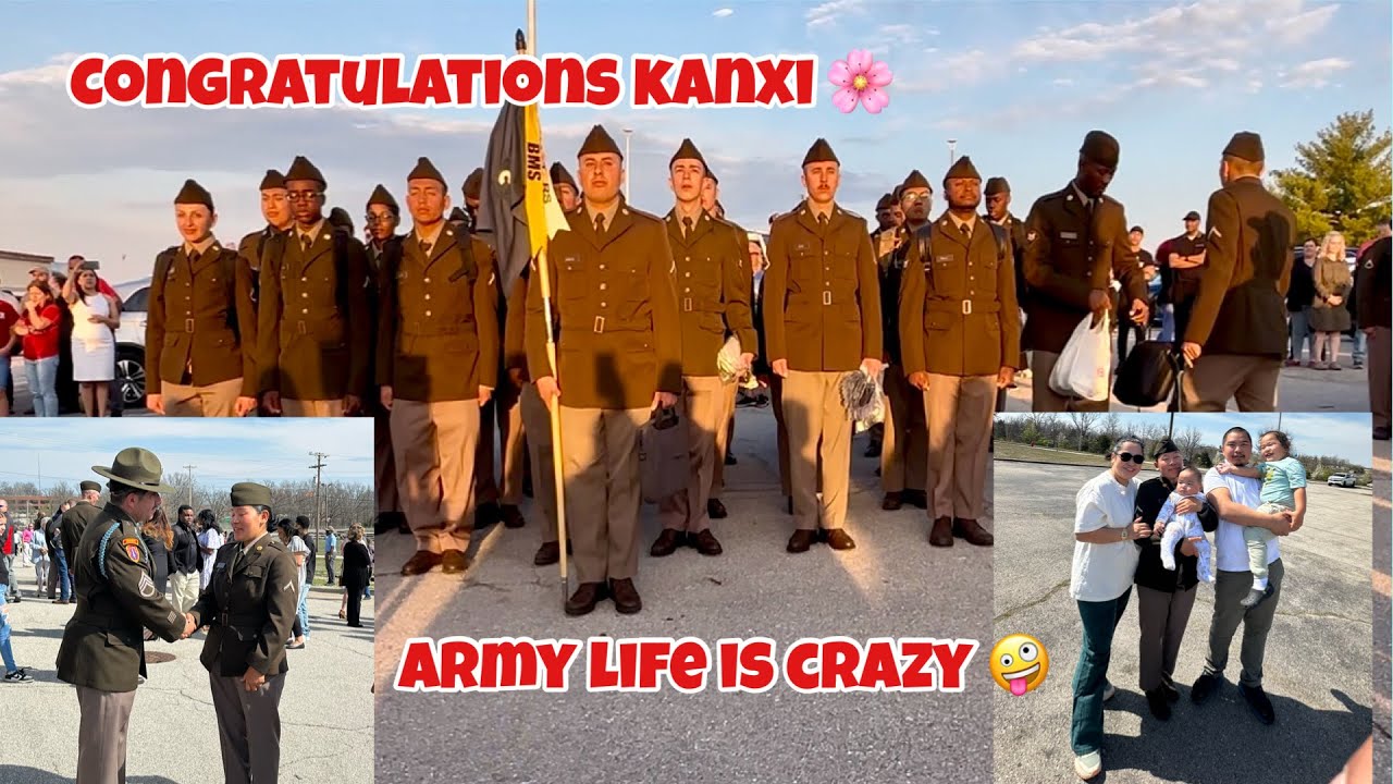 US Army || Basic Training Graduation Ceremony || Khaling Siblings Vlogs ...