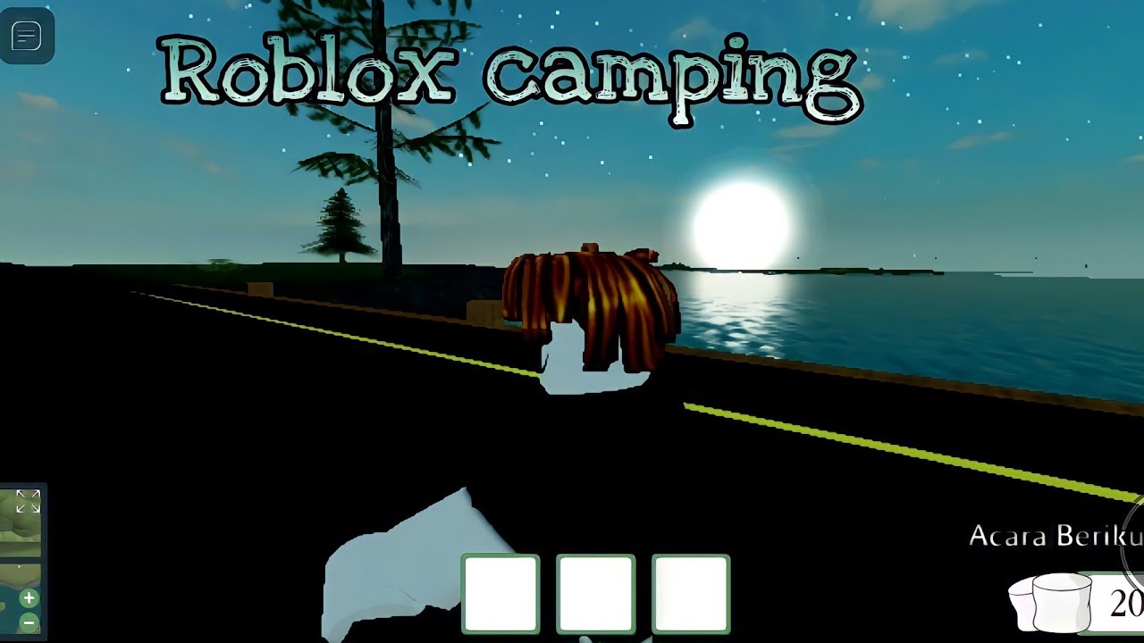 melihat indahnya pemandangan (roblox camping) - YouTube