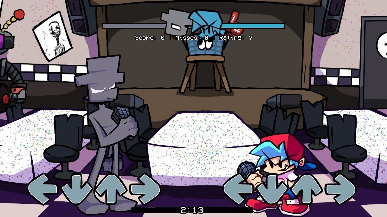 FNF - Funkin' in Fredbear's Diner - Grand Opening (by Zaffrodite) - [FC ...