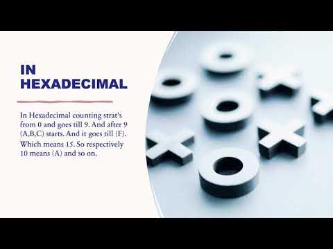 How to convert Hexadecimal into Binary. For complete beginners. Pt_1 ...
