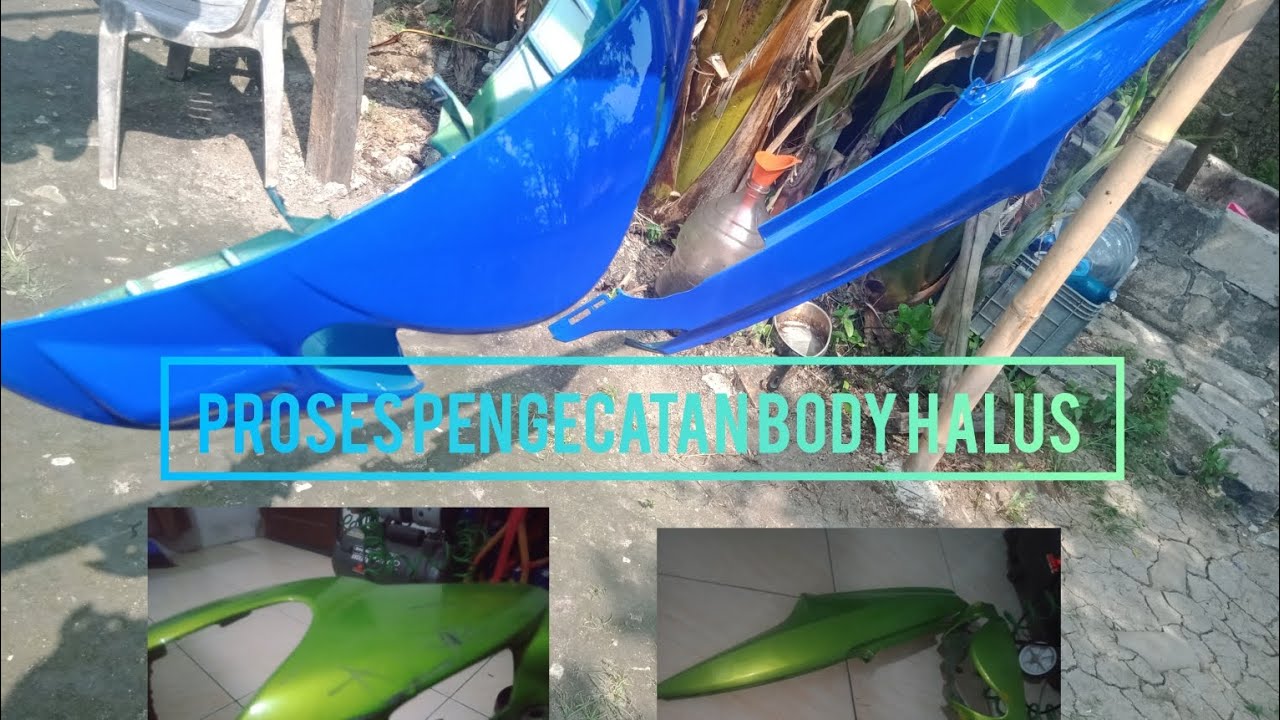 Tutorial cara cat body motor - YouTube