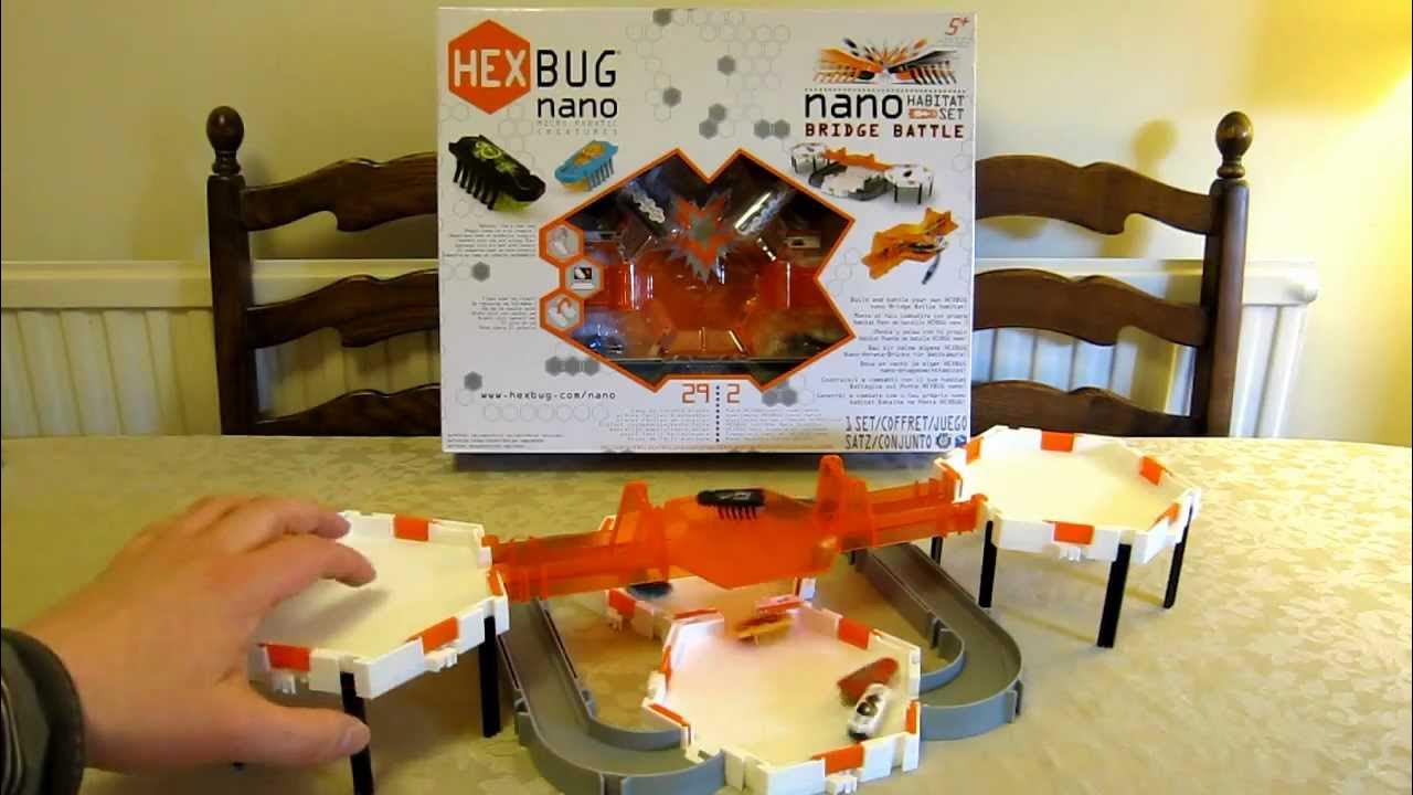 in HD - HexBug Nano - Bridge Battle Habitat Set - Detailed Review and ...