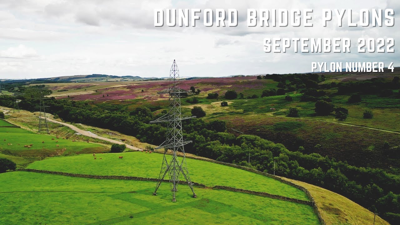 Pylon Number 4 - Dunford Bridge Pylons before Removal - YouTube