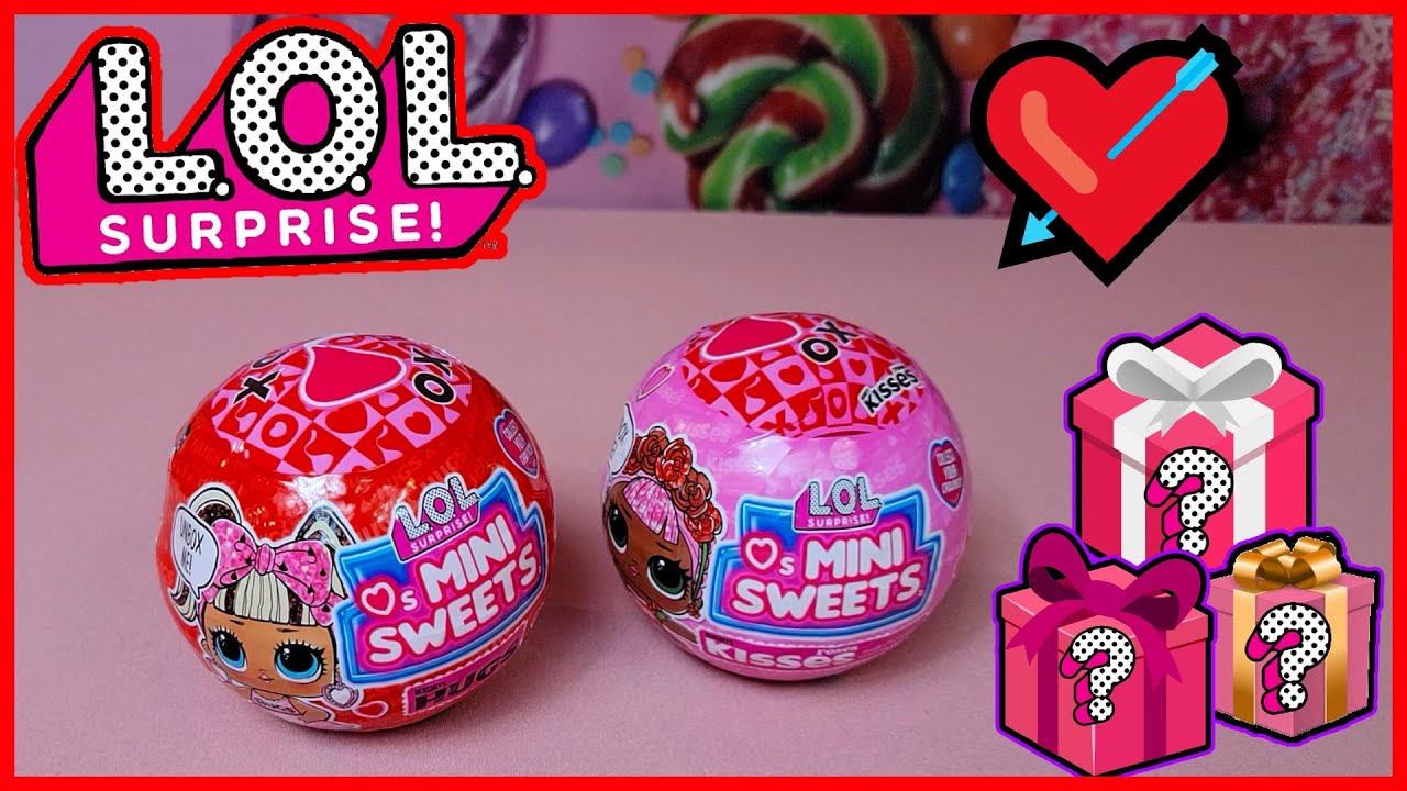 💘 LOL Surprise Mini Sweets Hugs & Kisses Unboxing! | LOL Surprise Doll ...