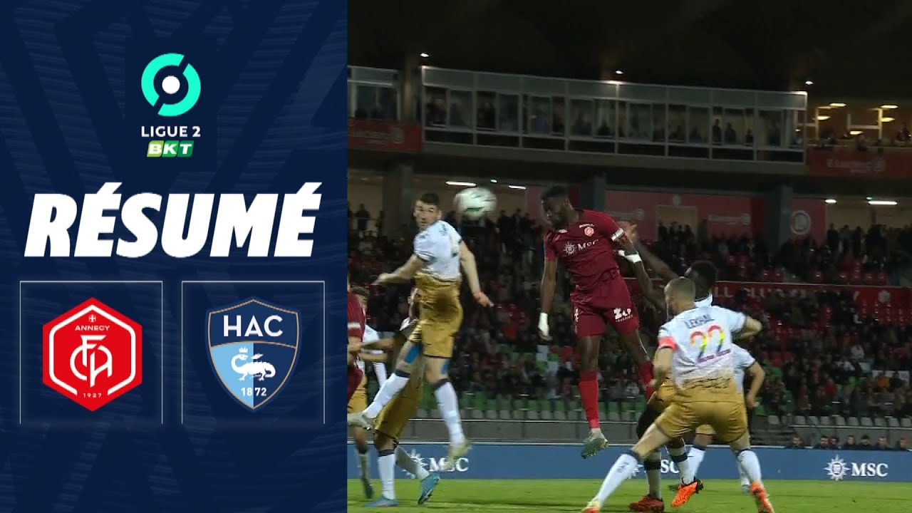 FC ANNECY - HAVRE AC (1 - 0) - Résumé - (FCA - HAC) / 2022-2023 - YouTube