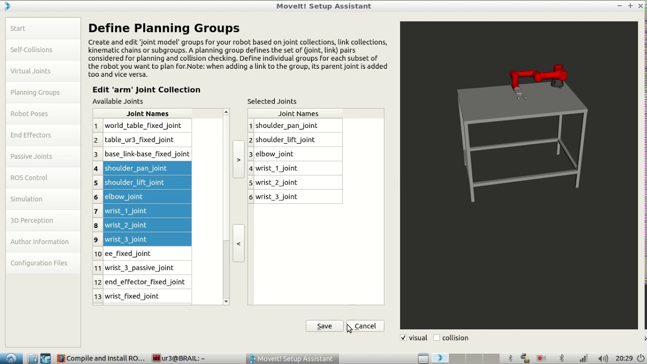 Tutorial Motion Planning dengan ROS dan MoveIt - YouTube