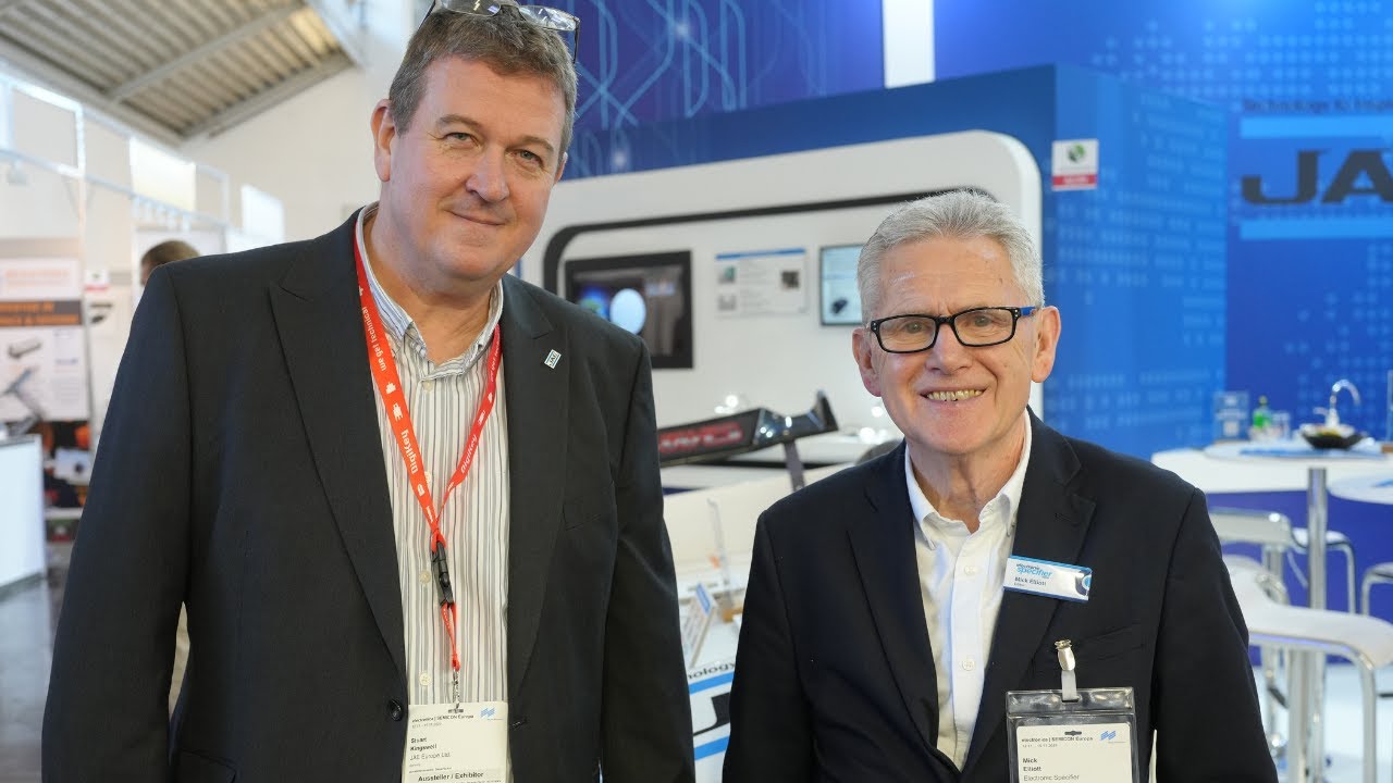 JAE Europe at electronica 2024 with Electronic Specifier - YouTube