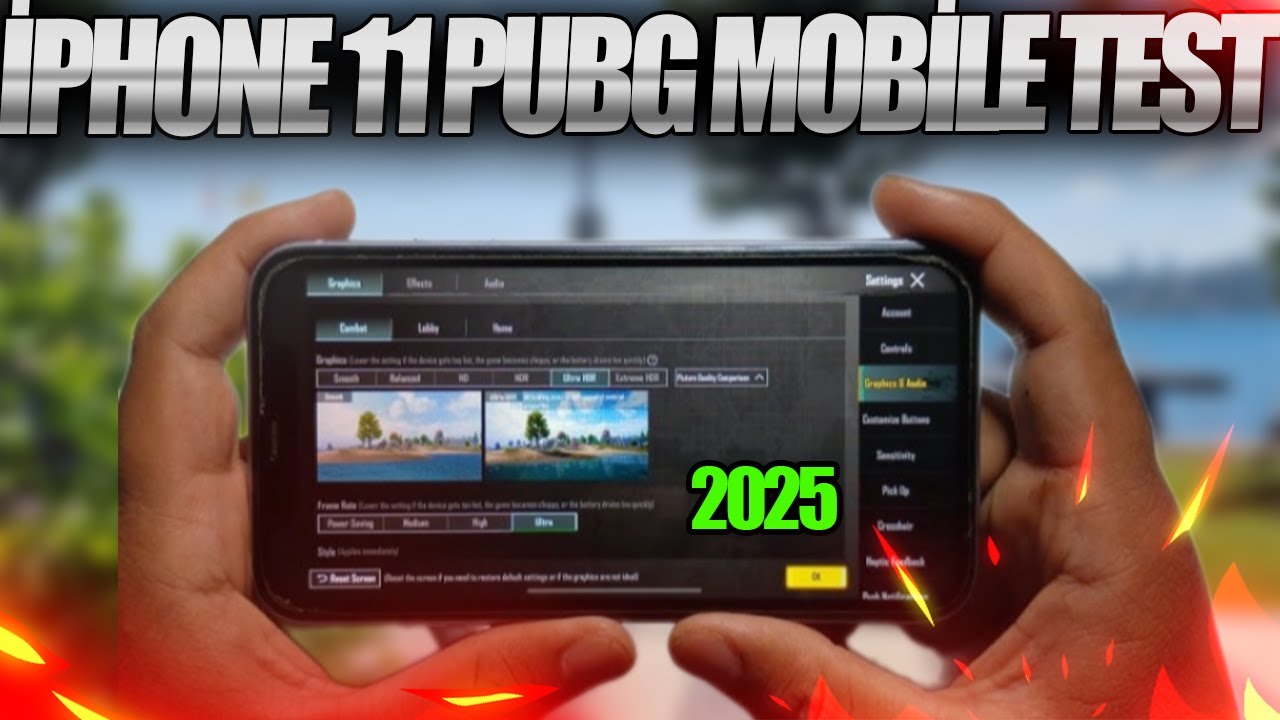 iPHONE 11 PUBG TEST İN 2025 | FULL GYRO | FPS TEST | PUBG MOBİLE - YouTube