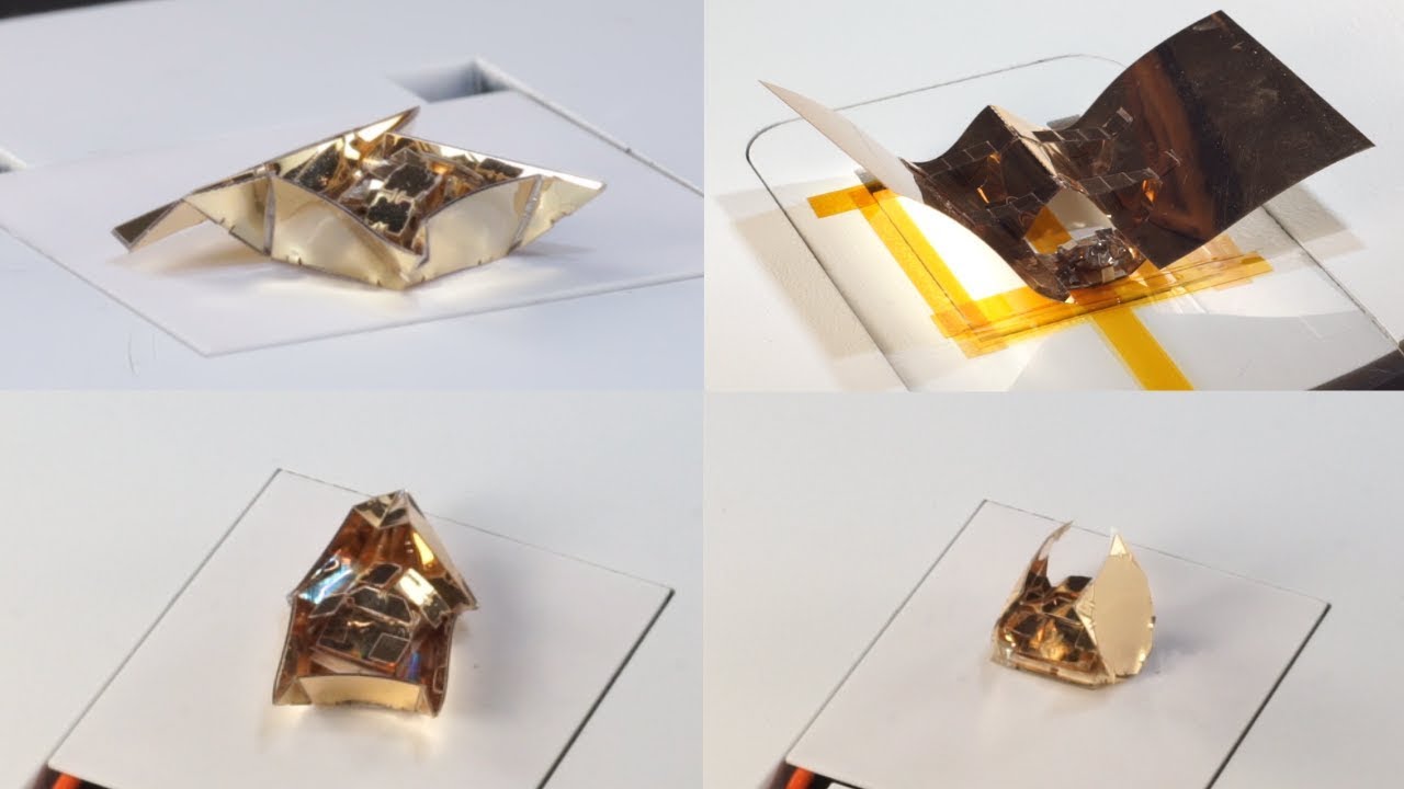 Transforming Robots with Origami Exoskeletons - YouTube