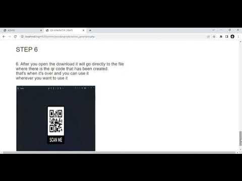 QR CODE ATTENDANCE SYSTEM - YouTube