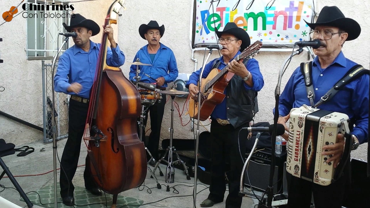 Valente Quintero - Chirrines Con Tololoche 818-290-4645 - YouTube